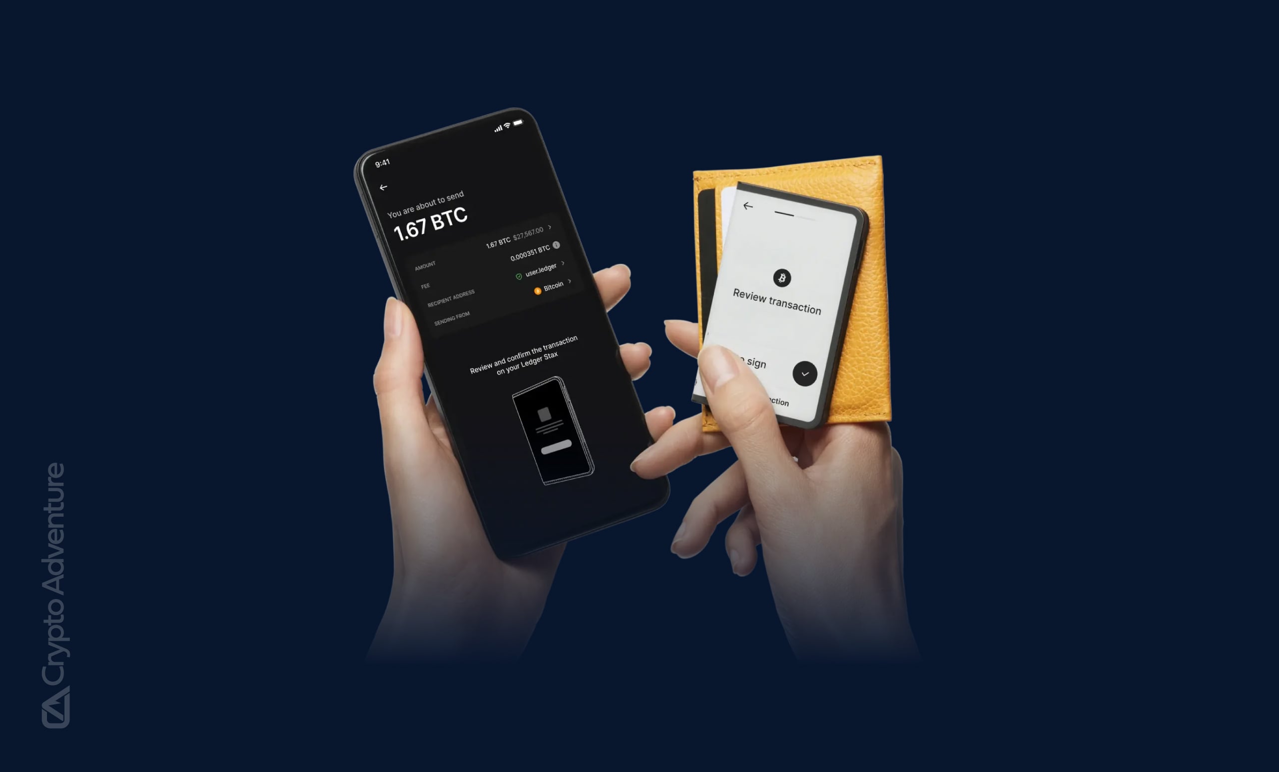 Ledger Stax Review 2026: Curved E Ink Touchscreen, NFC Recovery Key ...